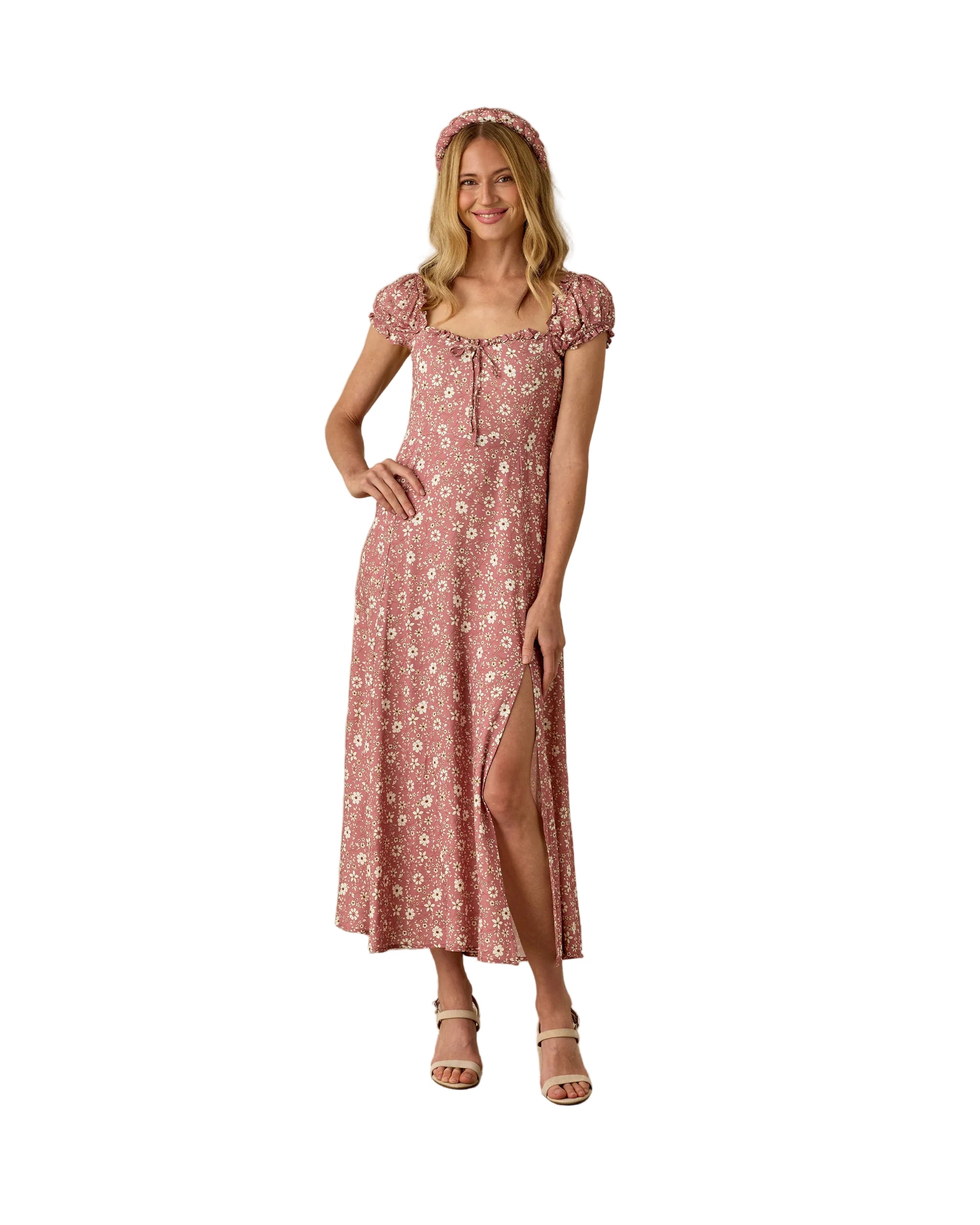 Nancy Dress - Rose Bloom – Mom & Me Boutique